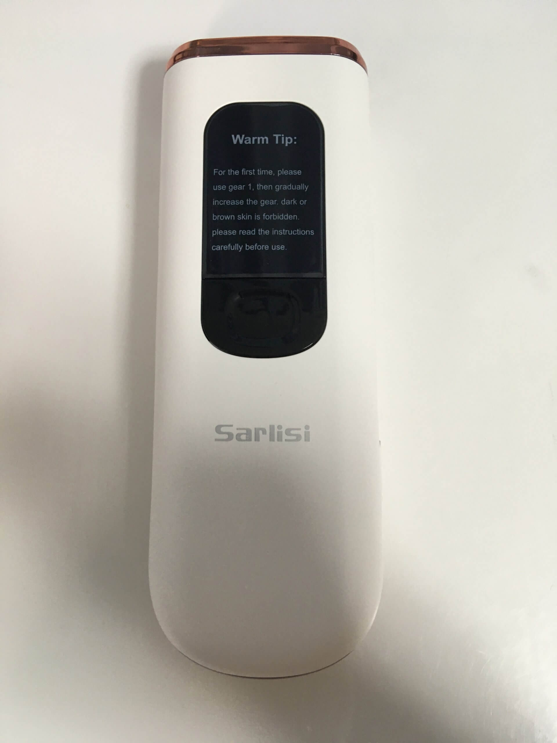 Sarlisiの脱毛器は効果ない？効果を実際に検証してみた！ | ひろこみゅ